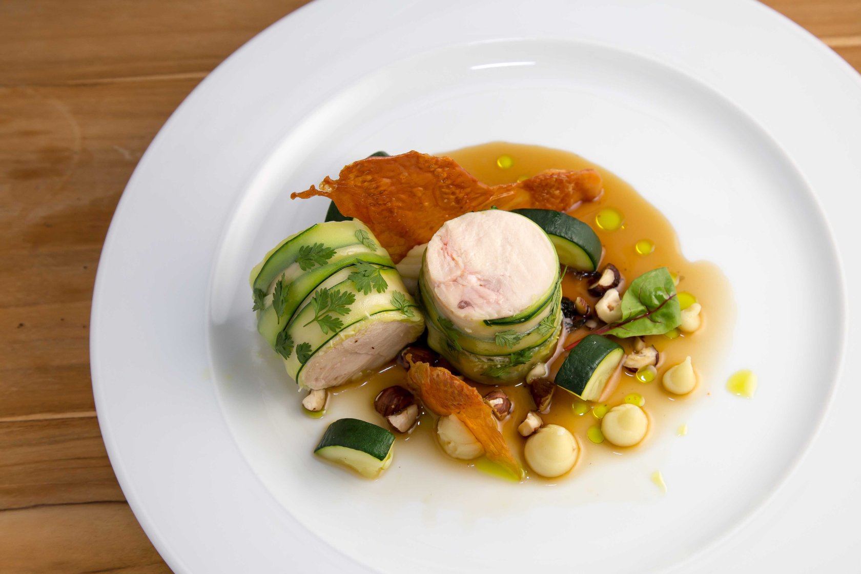 Chicken and courgette ballotine | Eater's manifesto